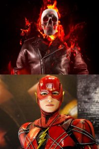 Ghost Rider vs. Flash (& Reverse Flash) - FandomFevers