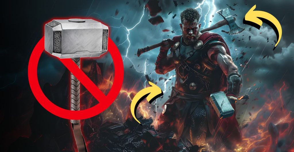 Apart from Mjolnir, Which Other Weapons Has Thor Used? - FandomFevers